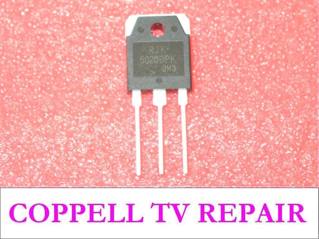 RJK5020 - SILICON N-CHANNEL MOSFET TO-3P RENESAS - NEW, SHIPS FROM ...