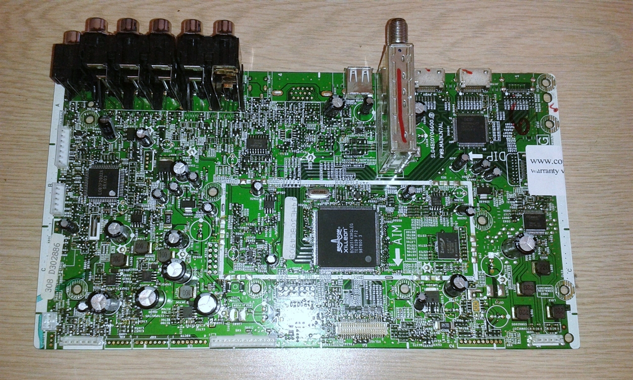 SANYO DP42740 P42740-00 main board J4HE / 1LG4B10Y04600_B - tested ...
