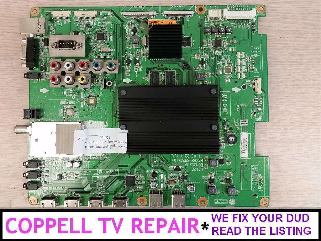 EAX64344102(1) / EAX63969204(0) main board repair service from LG ...