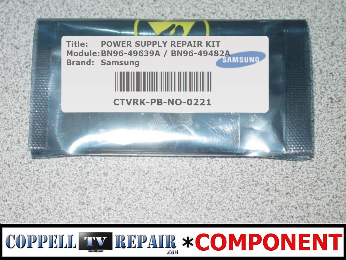 BN96-49639A / BN96-46947A power supply repair kit for dead power board ...